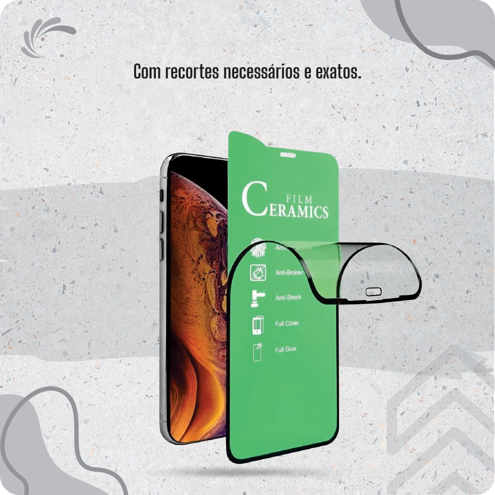 Película 9D / 9H Cerâmica - Frontal - Fornecedor Atacado