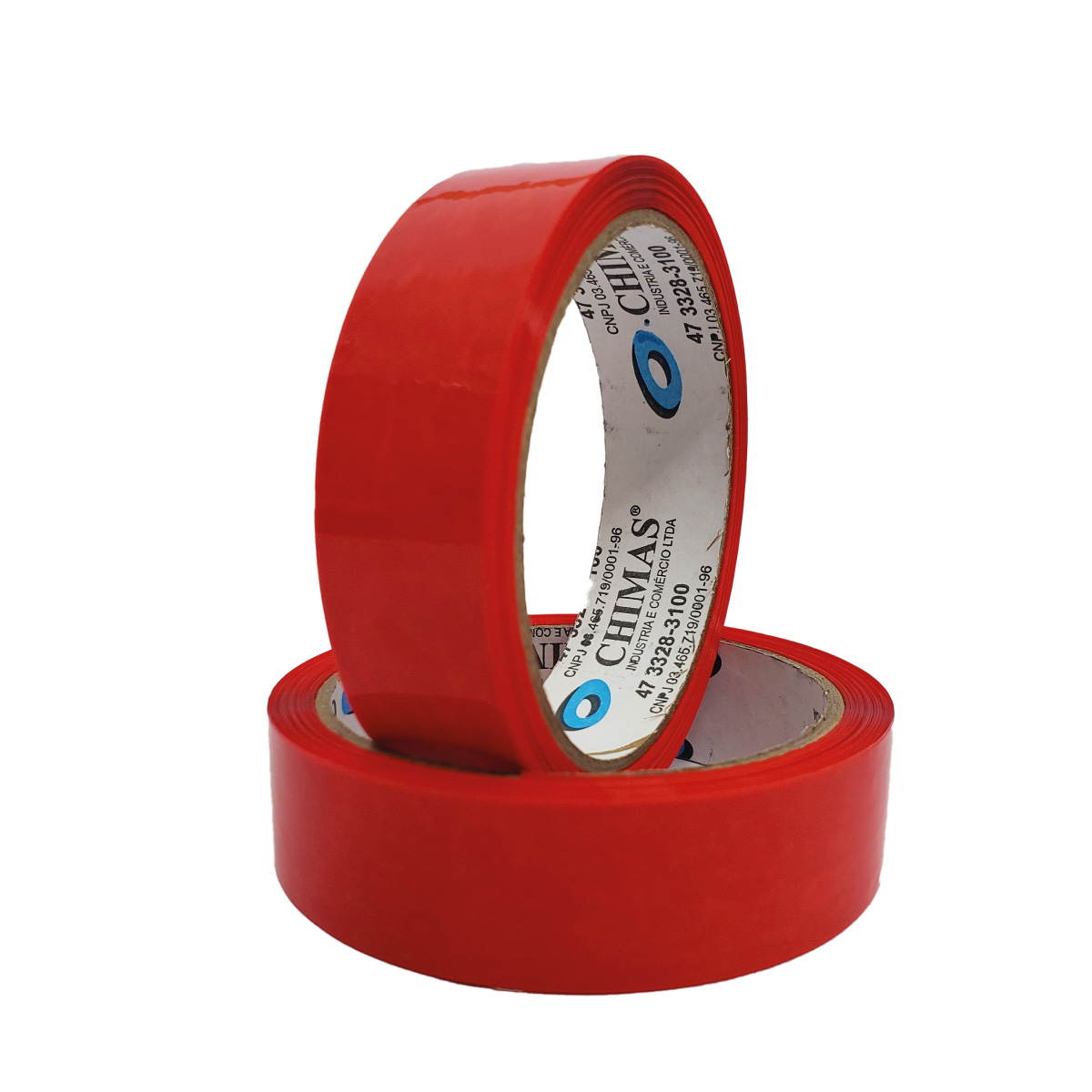 FITA ADESIVA COLORIDA 24 X 50M VERMELHO - Chimas - Loja de Lixas e ...