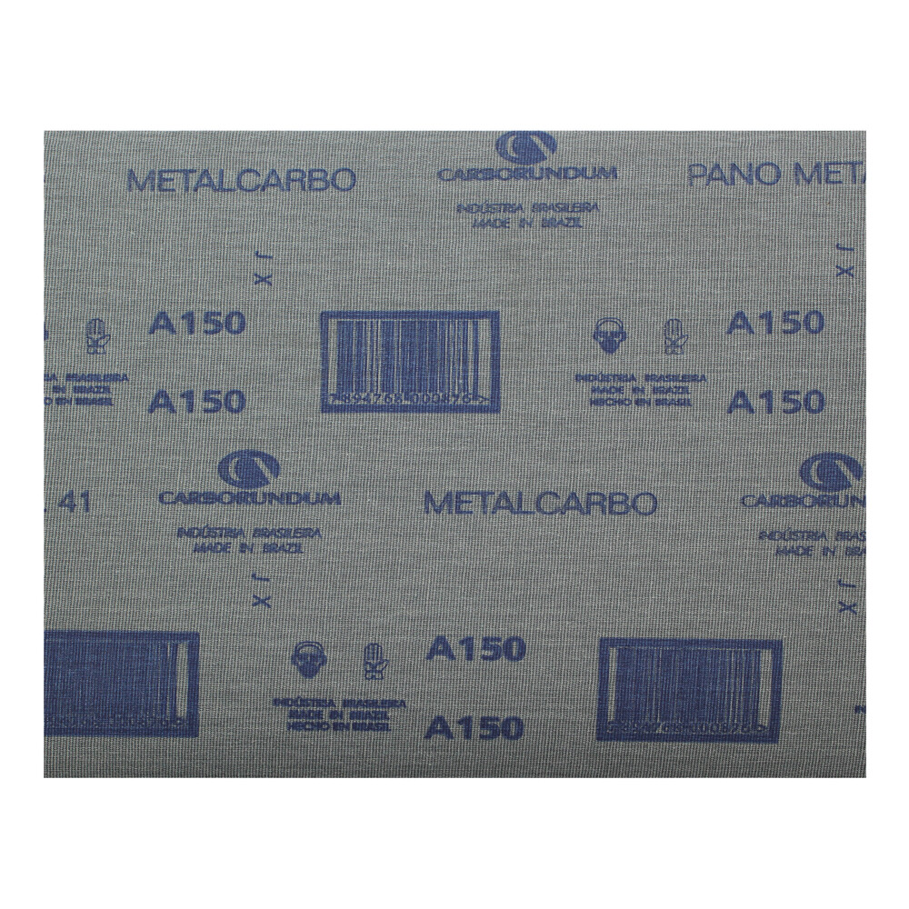 Folha de Lixa Ferro CAR41 Grão 150 - 225 x 275 mm - Chimas - Loja de ...