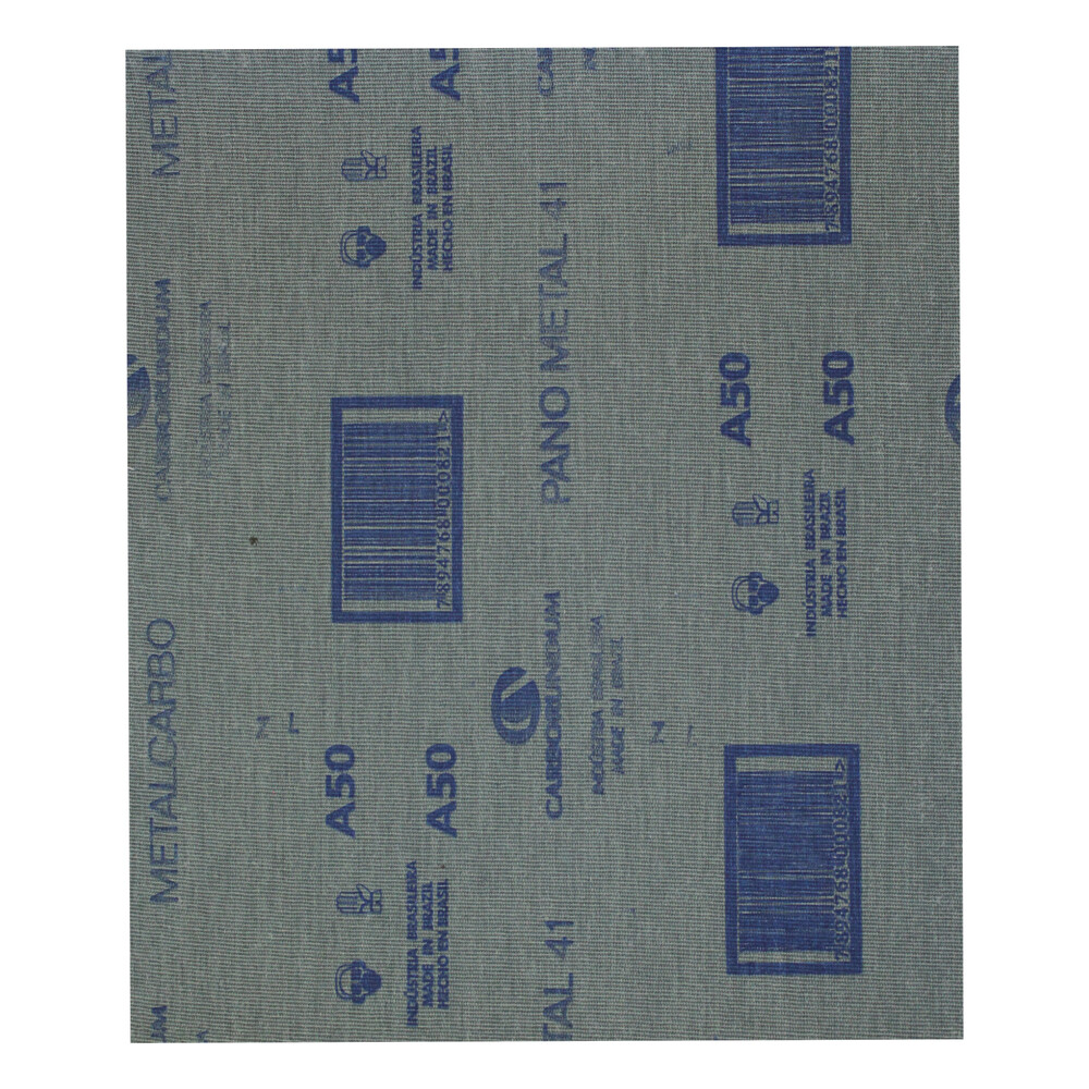 Folha de Lixa Ferro CAR41 Grão 50 - 225 x 275 mm - Chimas - Loja de ...