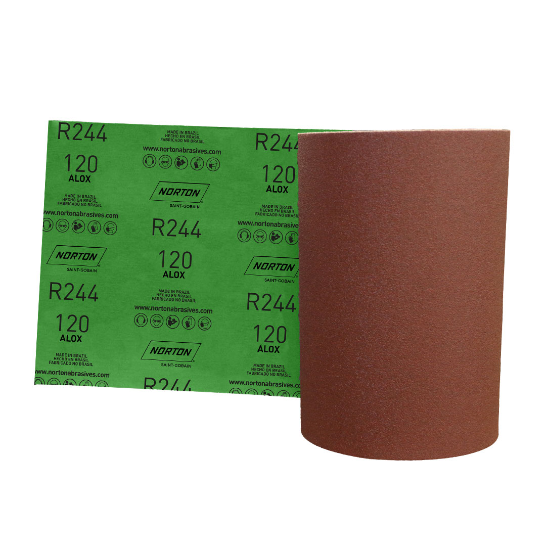 Cinta de Lixa R244 Óxido de Alumínio Grão 50 - 75 x 533 mm - 1 Unidade ...