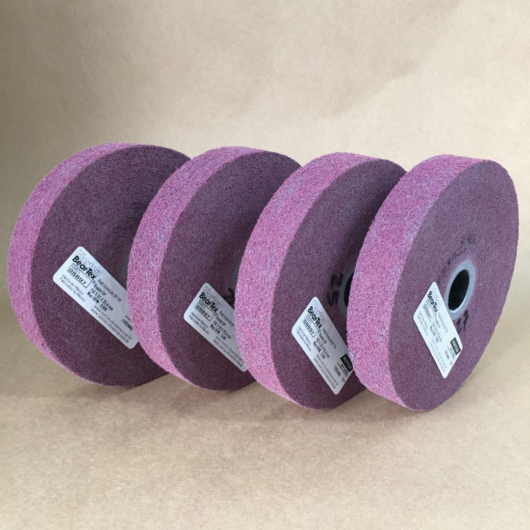 Caixa com 2 Roda Convoluta GP Densidade 1-9 SF 152 x 50 x 25,4 mm ...