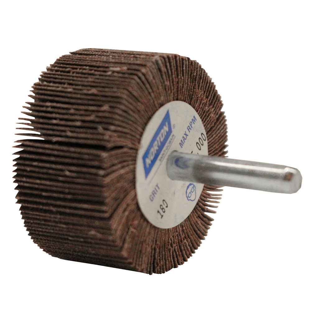 Caixa com 10 Roda de Lixa Flap PG Mini Kontour MK com Haste R369 Grão ...