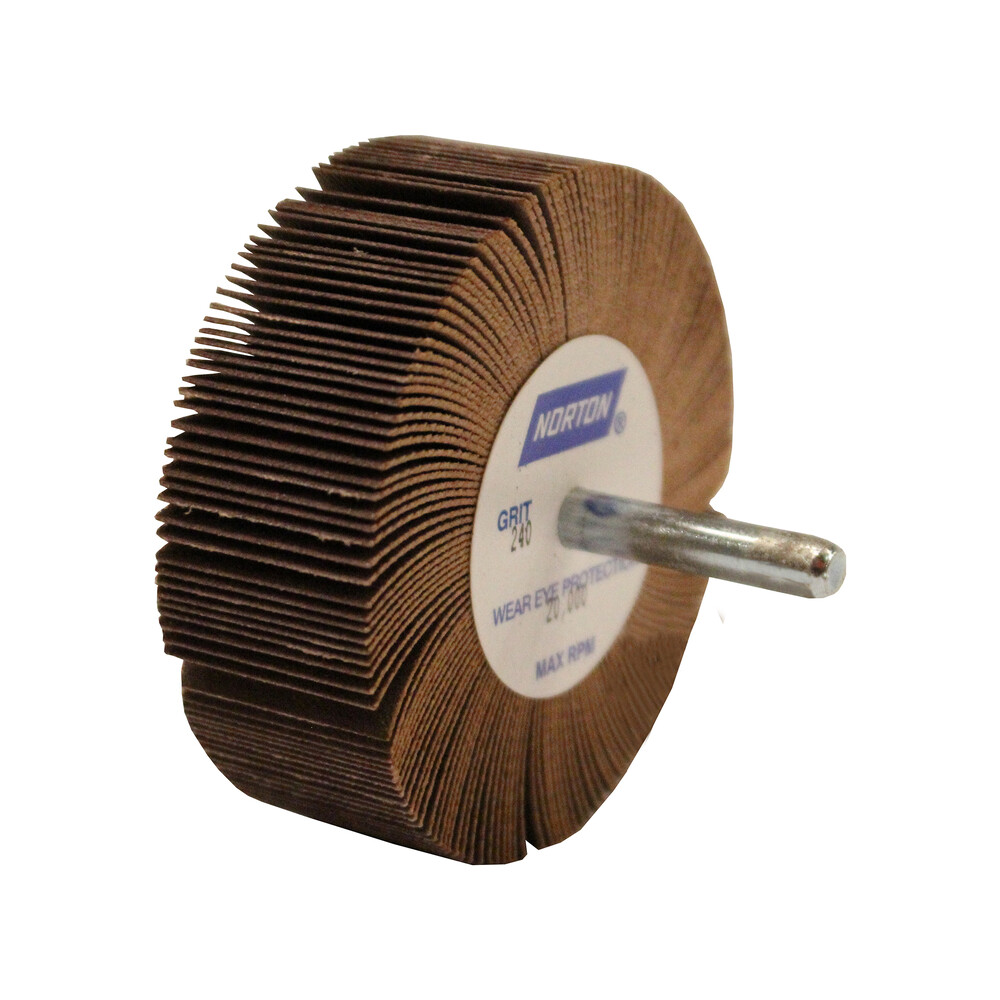 Caixa com 10 Roda de Lixa Flap PG Mini Kontour MK com Haste R369 Grão ...