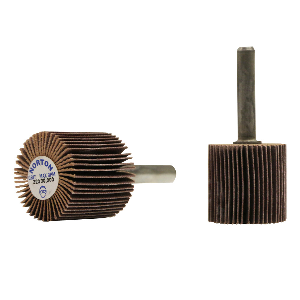 Caixa com 10 Roda de Lixa Flap PG Mini Kontour MK com Haste R369 Grão ...