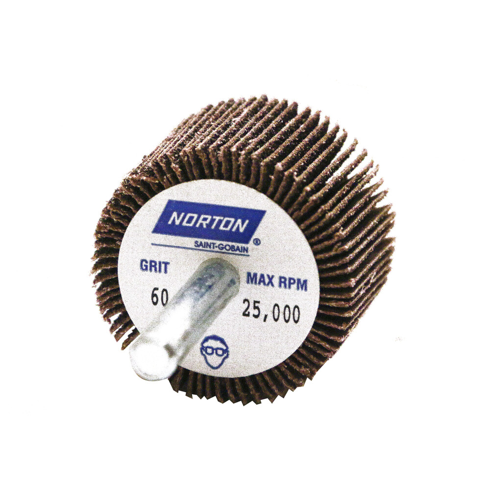 Caixa com 10 Roda de Lixa Flap PG Mini Kontour MK com Haste R369 Grão ...