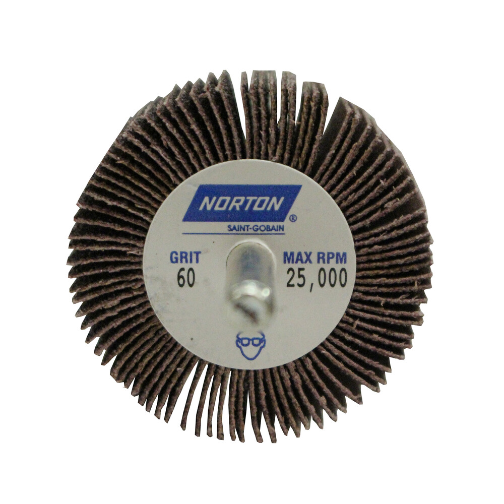 Caixa com 10 Roda de Lixa Flap PG Mini Kontour MK com Haste R369 Grão ...