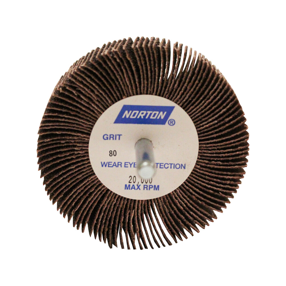 Caixa com 10 Roda de Lixa Flap PG Mini Kontour MK com Haste R369 Grão ...