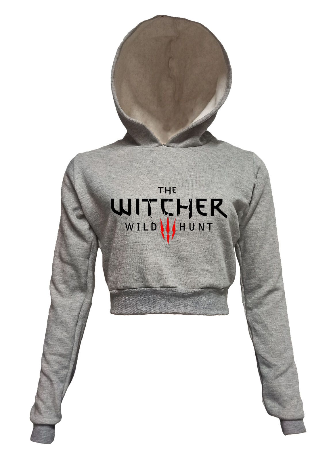 The Witcher 3 - Wild Hunt - Cropped Moletom Manga Longa - Loja FETH ...
