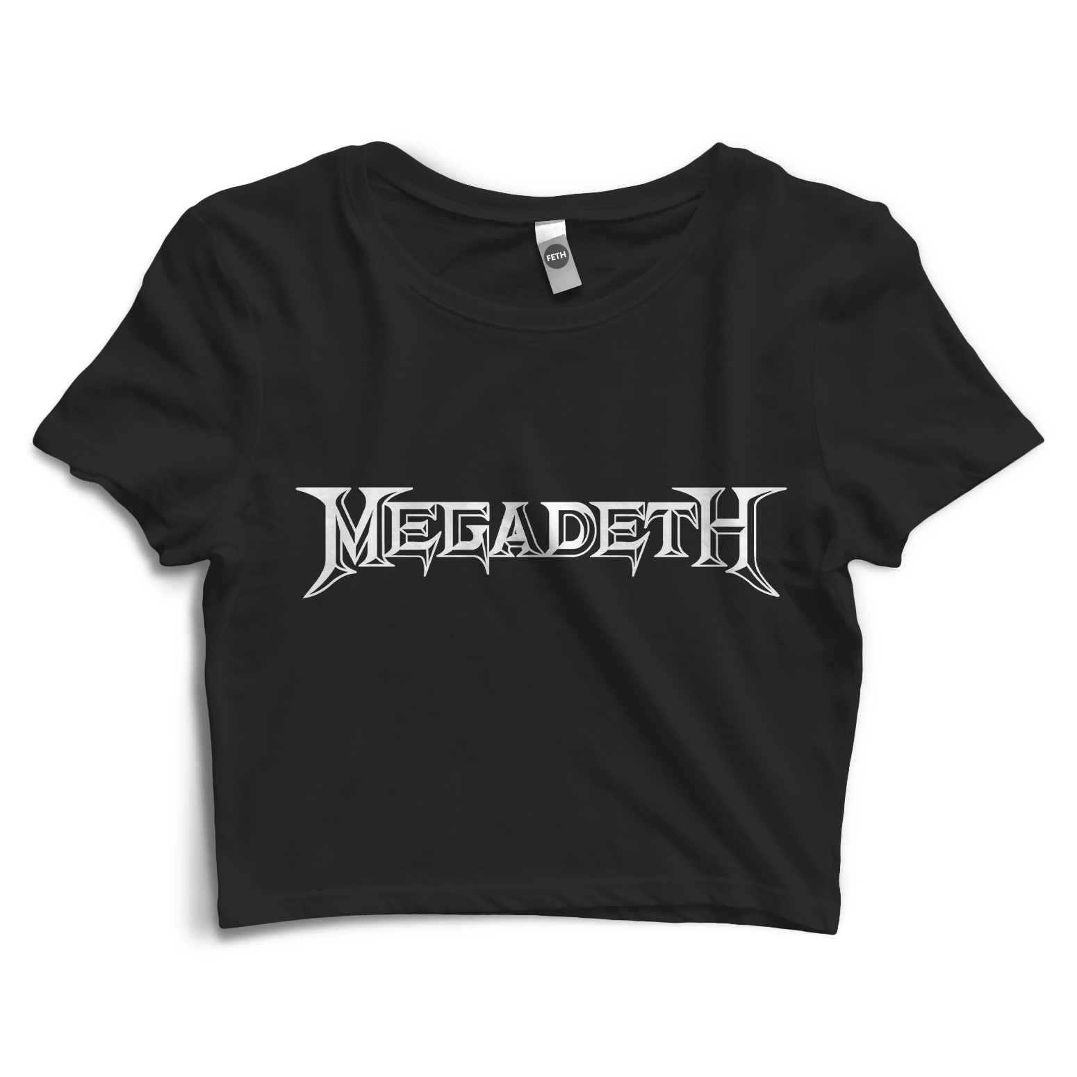 Blusa Cropped Banda Megadeth - FETH - Camisetas e Croppeds com estilo ...