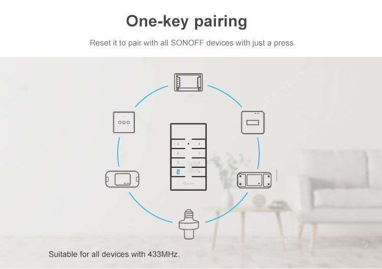 Sonoff Rm433 Remote Controller - Microcwb