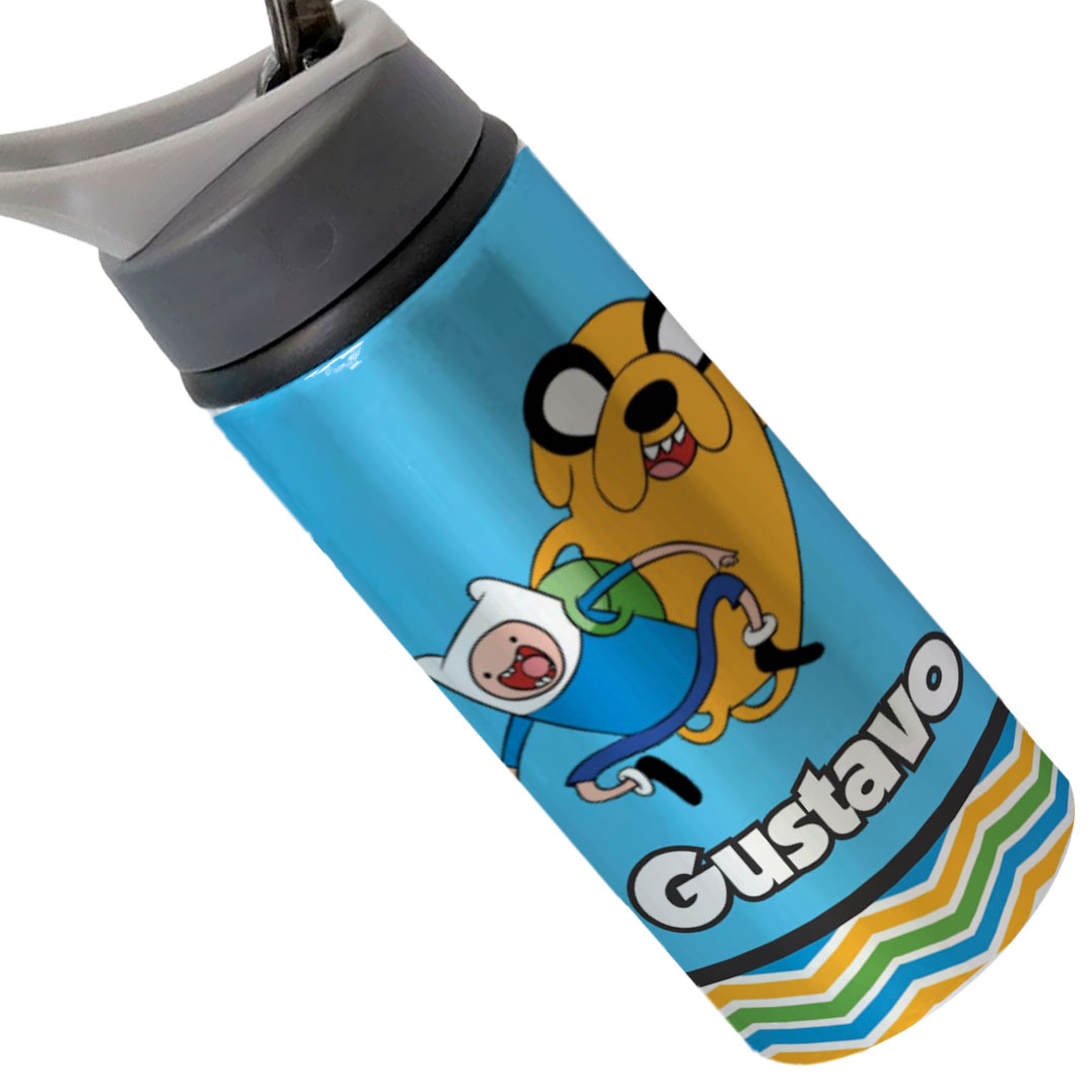 Garrafa Squeeze Adventure Time - Amo personalizado | Produtos ...