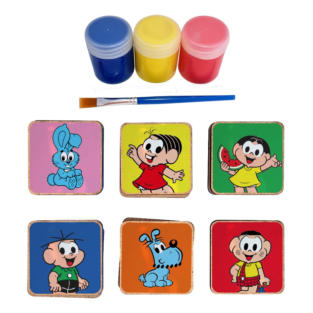 Lembrancinha Jogo da Memória Turma da Monica - Alas Lembrancinhas