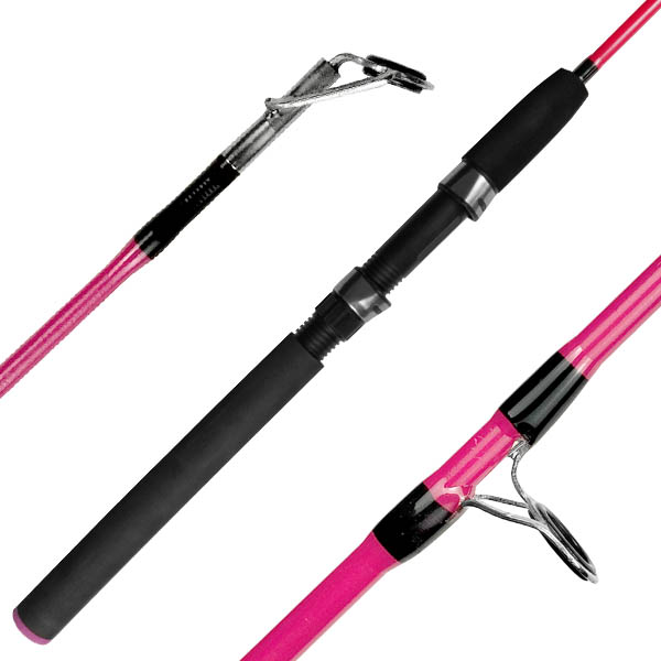 Kit de Pesca 2000 Max Bull 1.50m Rosa - PAPASIRI