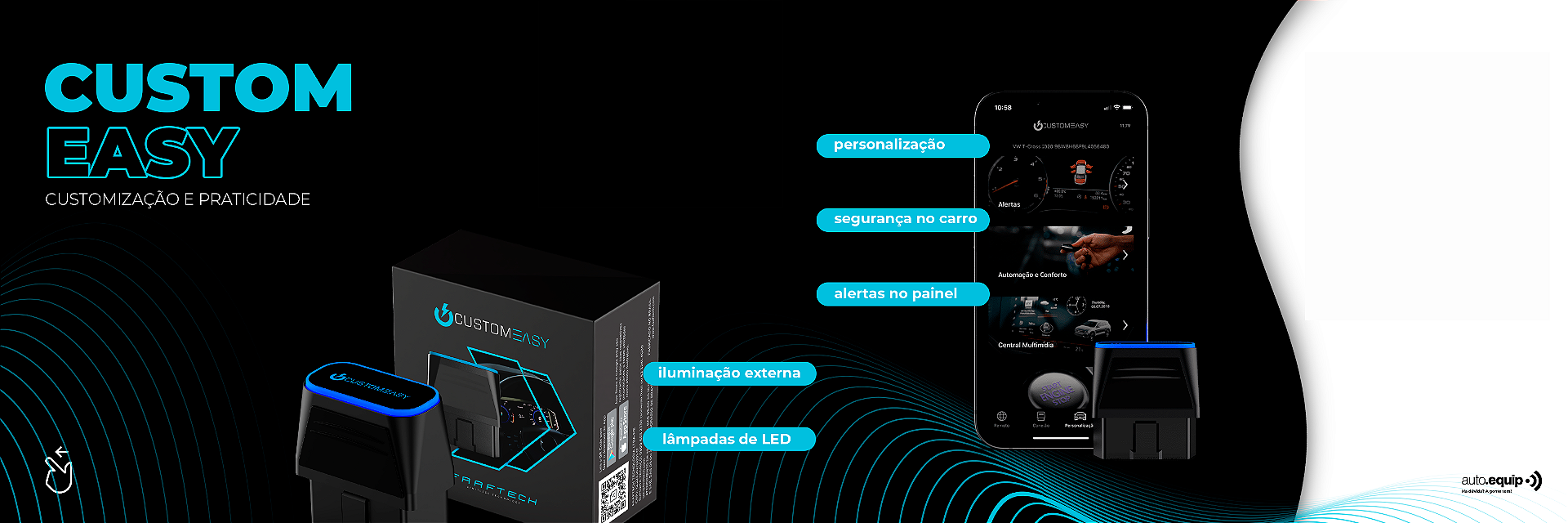 Custom Easy: customização e praticidade - Auto Equip