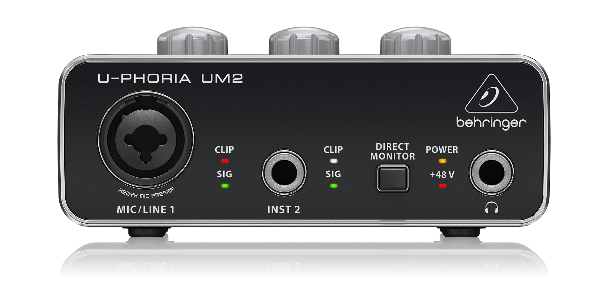Interface de áudio Behringer U-PHORIA UM-2 - Equipamentos para DJs é Aqui