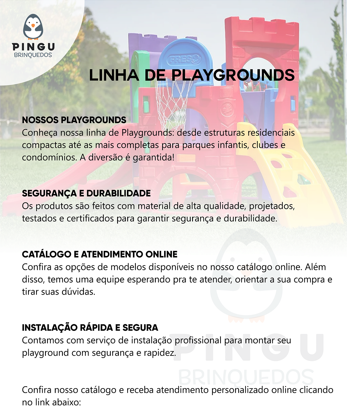 Playgrounds - Pingu Brinquedos