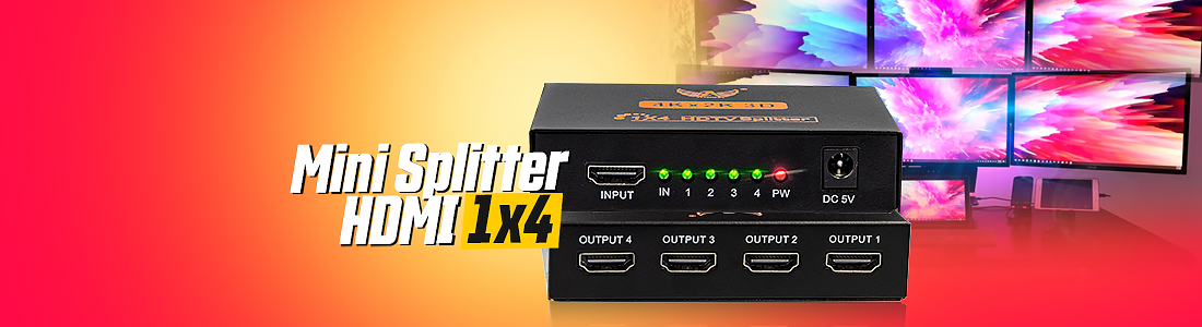 Tudo sobre o Mini Splitter para HDMI da Ion Cabos - Ion Cabos