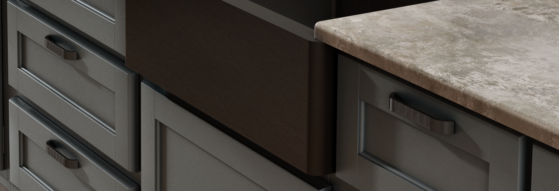 Cuba Semi Encaixe com Válvula Primaccore Farm Sink PVD Nano Black - Debacco