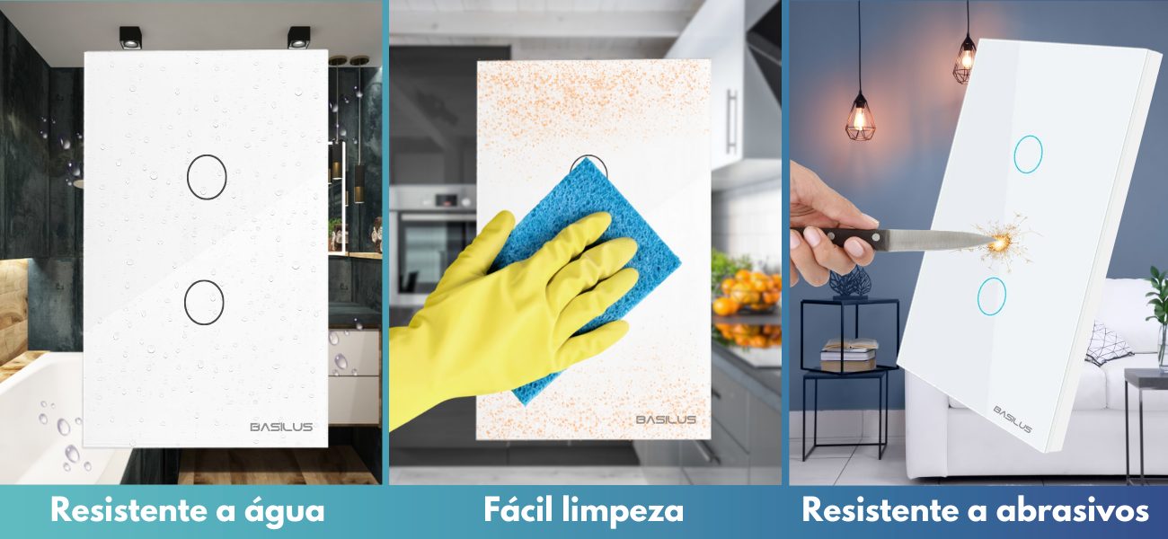 Interruptor Inteligente 2 Botões - Basilus - HomeSync