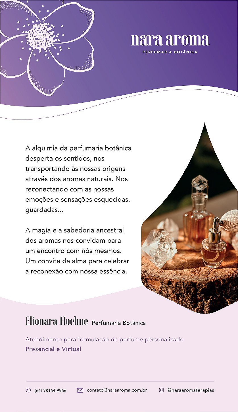 Perfume Personalizado - Nara Aroma Terapias