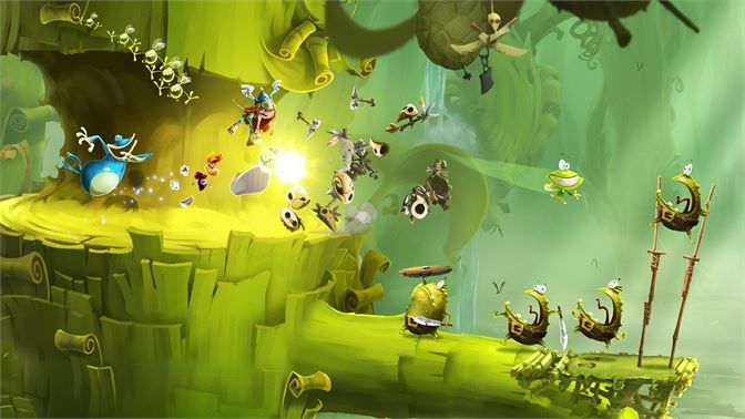 Logotipo Das Lendas De Rayman Jogo Rayman Legends PS4 Blu Ray