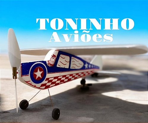 Brinquedo - Toninho Aviões - A mais de 20 anos no Parque Ibirapuera.