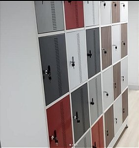 Armários Vestiários - Lockers - Móveis corporativos