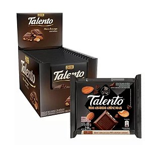 Chocolate Talento 12 unidades de 85g | Compre na Mercadoce | Escolha o ...