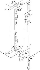 VT Ferragens - Dobradiças, Corrediças e Tudo que o Marceneiro Precisa.