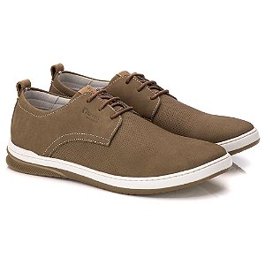 Sapatênis Masculino De Couro Legítimo Comfort Shoes