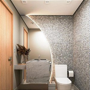 Espelho Meia Lua - Oferta em Espelho com LED e Mais