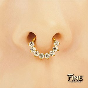 Piercings de Argola em Titânio e Aço Cirúrgico