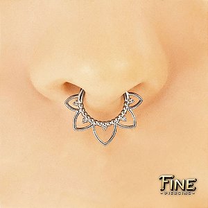 Piercings de Septo em Titânio e Aço Cirúrgico