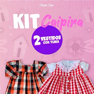 KIT'S BONECA - Mundo Nina Kids - A Sua Loja de Roupa de Bebê e Kids feminino