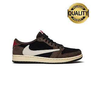 TÊNIS TRAVIS SCOTT x AIR JORDAN 1 LOW BLACK PHANTOM - PRETO TÊNIS TRAVIS SCOTT x AIR JORDAN 1 LOW BLACK PHANTOM - PRETO