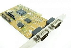 Placa PCI-E Express 2 Portas Serial 1 Paralela KP-T105 Knup - Cia da ...