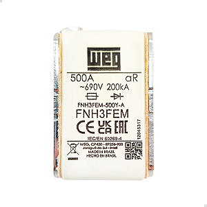 Weg Fusivel Ultra Rápido NH AR Flush End