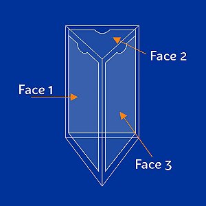 Display em acrílico