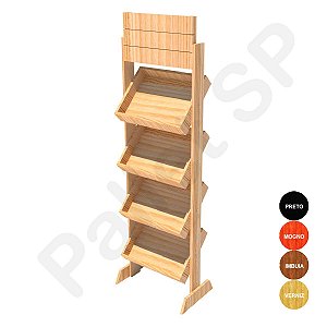 Locação de Expositor de Pallet 105x40x125 cm - Pallet SP