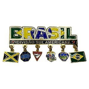 BANDEIRINHA DO BRASIL BORDADA - Gautério