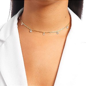 Colares Chokers das Últimas Tendências
