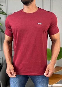 Camiseta Hugo Boss Basic Laranja - HENRI STORE MULTIMARCAS