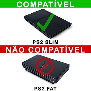 Playstation 2 Slim Kits Capas Skins
