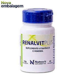 RENAL - SUPLEMENTO VITAMÍNICO E MINERAL DESENVOLVIDO PARA PACIENTES ...