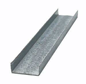 Perfil U 50 X 25 X 2.0MM X 6000 Galvanizado - Construmega