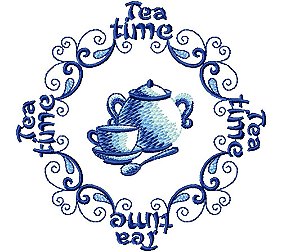 Matriz Bordado Essência Do Chá - Matriz Bordados Eletrônicos