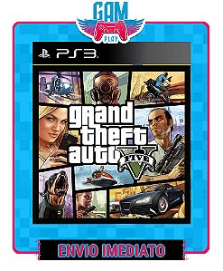 Gta 5 Grand Theft Auto V Ps4 Edicao Padrao Primaria GamPlay
