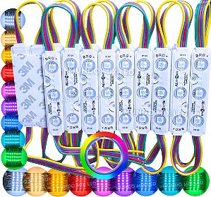 MÓDULO LED RGB - Modulo De LED Para Comunicação Visual, Luminosos ...