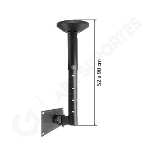 Suporte de Teto para TV - ABC SUPORTES